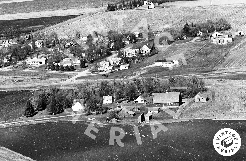 Vintage Aerial | Minnesota | Nobles County | 1975 | 19-KNO-18