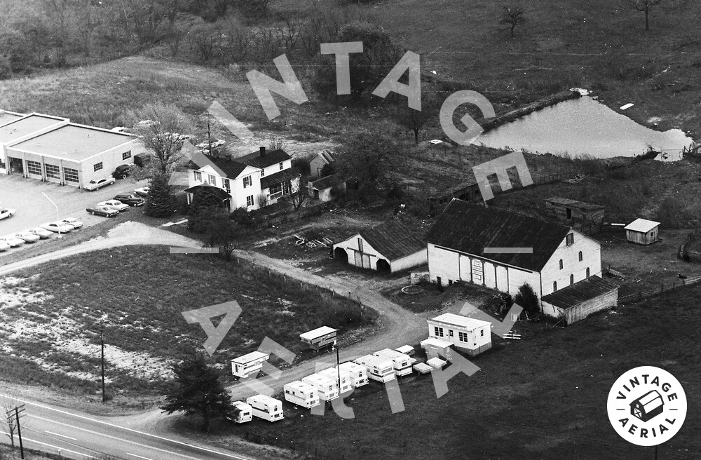 Vintage Aerial | Virginia | Augusta County | 1967 | 76-HAU-26
