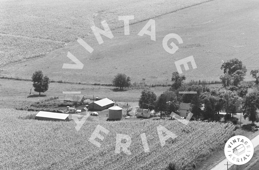 Vintage Aerial | Nebraska | Saunders County | 1979 | 58-SSA-31