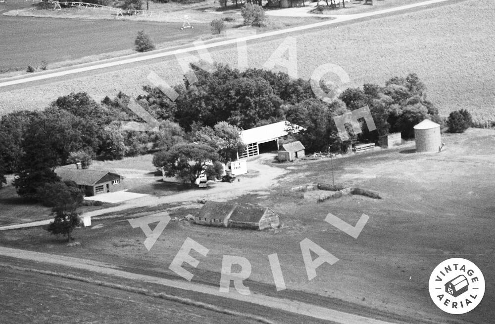 Vintage Aerial | Nebraska | Burt County | 1984 | 16-EBT-23
