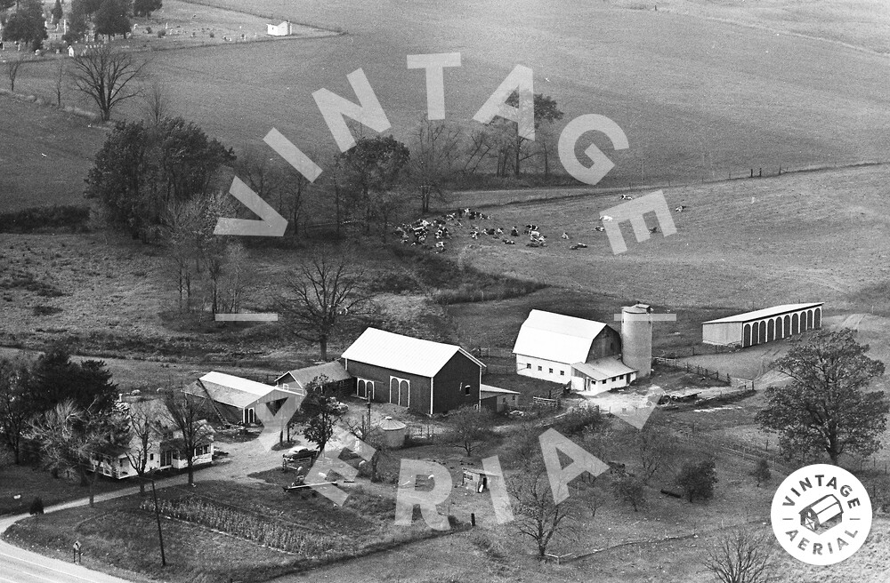 Vintage Aerial | Michigan | Branch County | 1963 | 41-SBR-8
