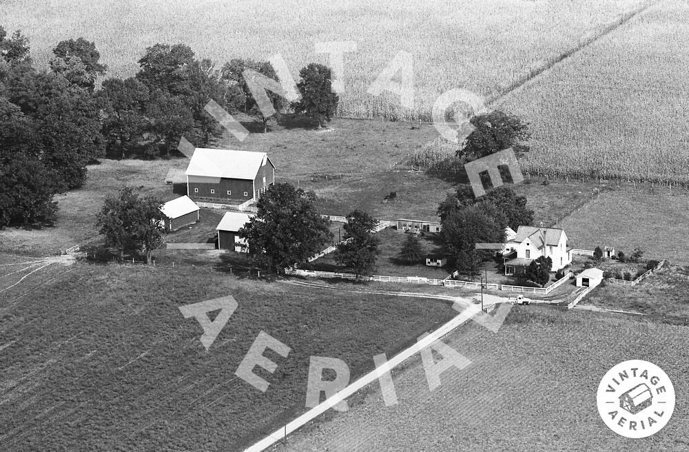 Vintage Aerial | Indiana | Howard County | 1964 | 20-RHO-28