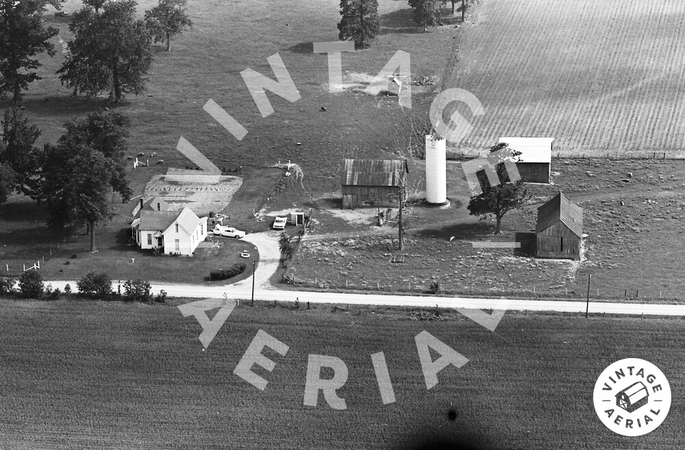Vintage Aerial | Indiana | Tipton County | 1964 | 13-RTI-24