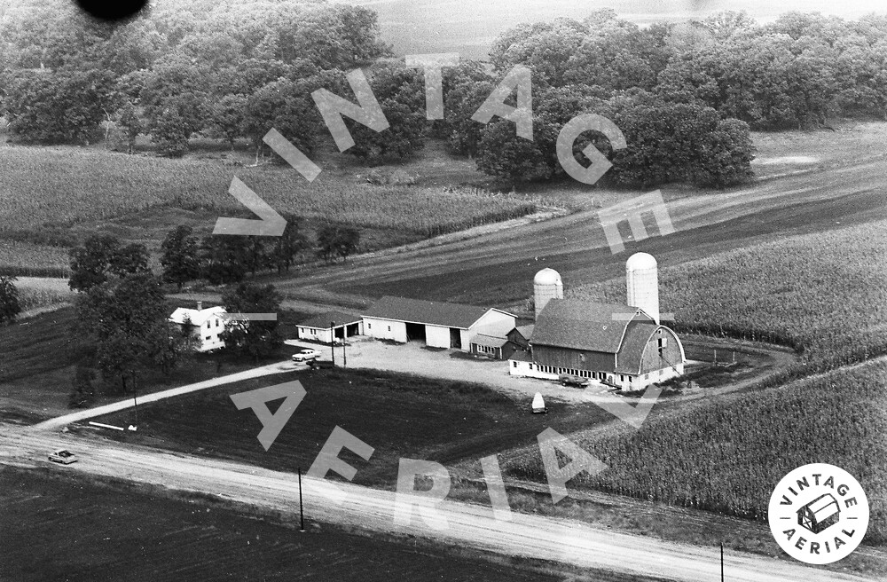 Vintage Aerial | Wisconsin | Racine County | 1964 | 36-CRA-8