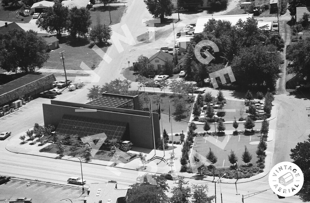 Vintage Aerial | Indiana | Bartholomew County | 1979 | 128-DBA-28