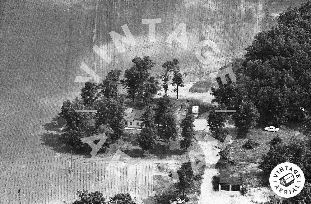 Vintage Aerial | Indiana | Pulaski County | 1966 | 1-BPU-22
