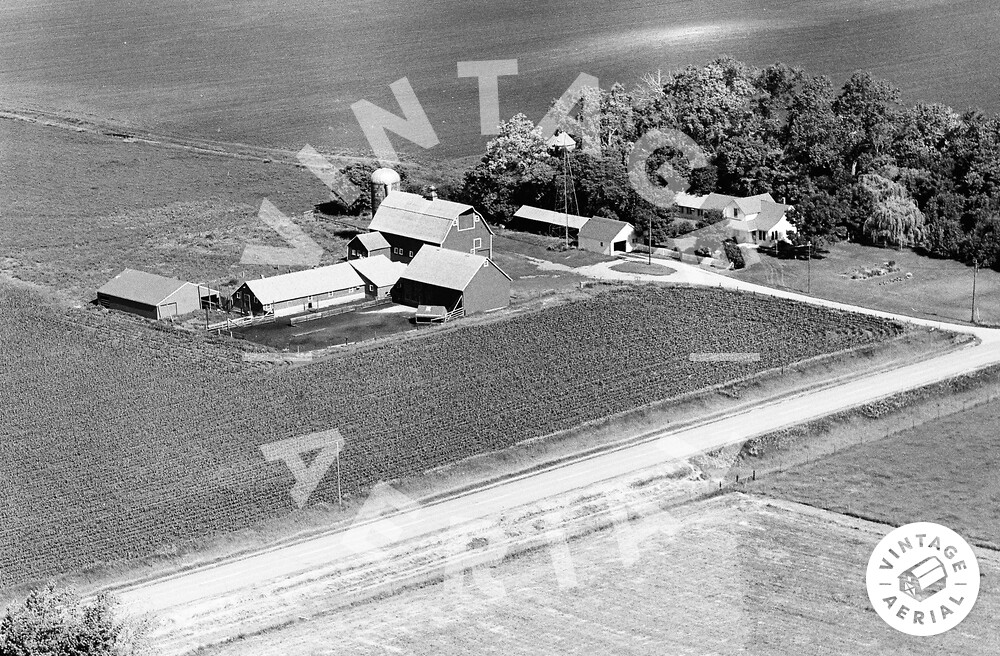 Vintage Aerial | Iowa | Emmet County | 1971 | 4-IEM-18