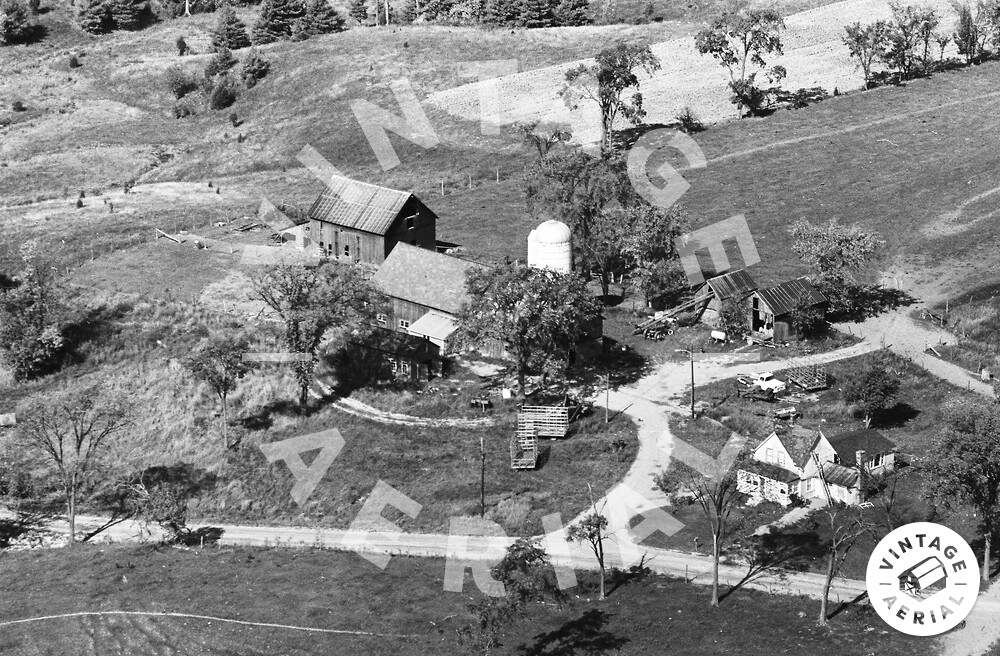 Vintage Aerial | Vermont | Addison County | 1967 | 9-RAD-11