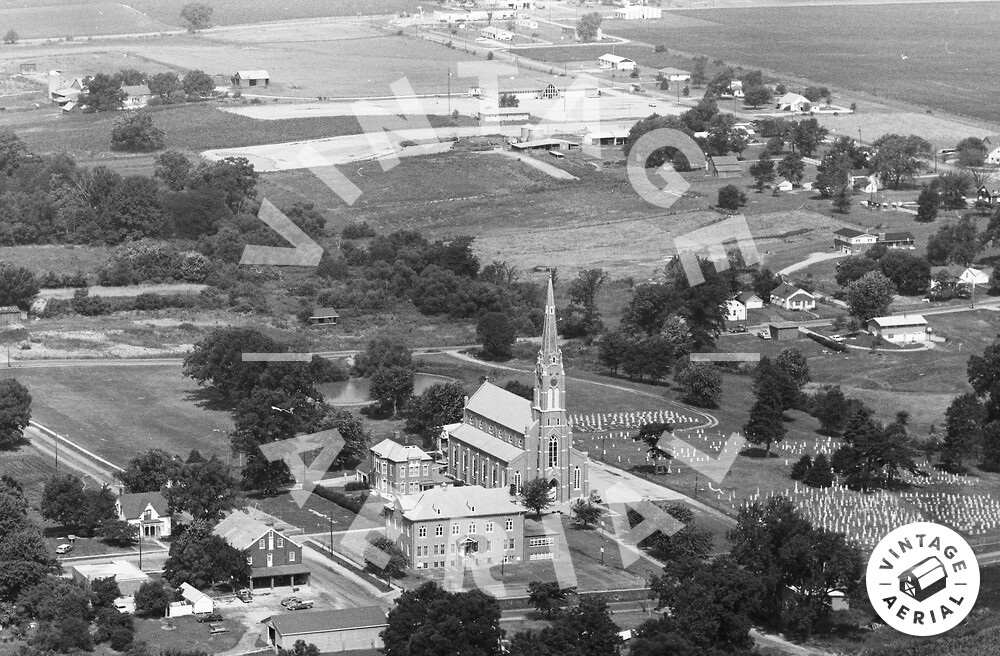 Vintage Aerial | Illinois | St. Clair County | 1968 | 84-ICL-5