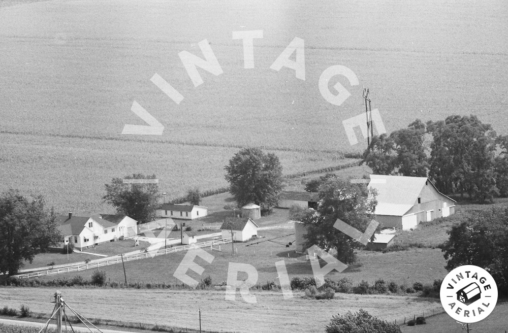 Vintage Aerial | Indiana | Clinton County | 1977 | 35-HCL-8