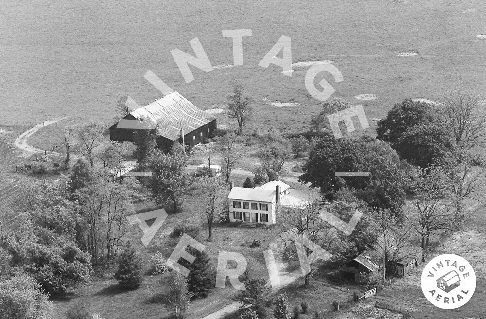 Vintage Aerial | Kentucky | Jessamine County | 1980 | 1-SJE-12