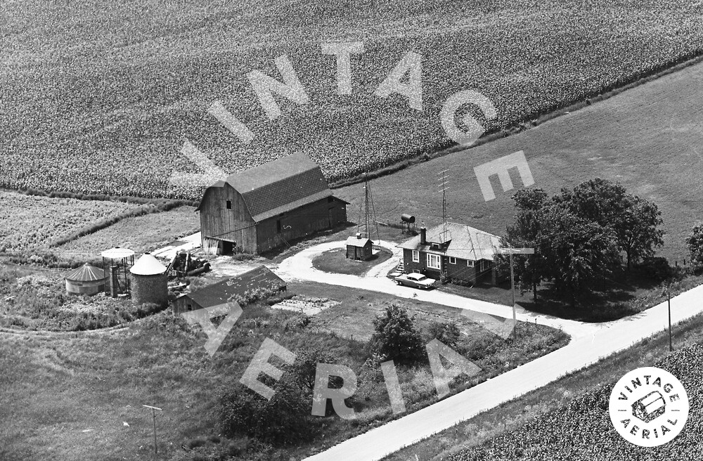 Vintage Aerial | Wisconsin | Walworth County | 1964 | 7-CWA-1