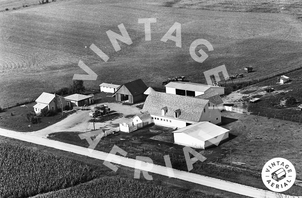 Vintage Aerial | Illinois | Whiteside County | 1965 | 3-BWS-11