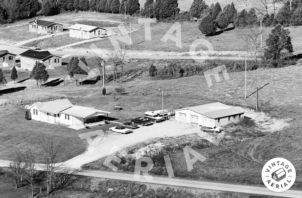 Vintage Aerial | Kentucky | Barren County | 1977 | 1-TBA-29