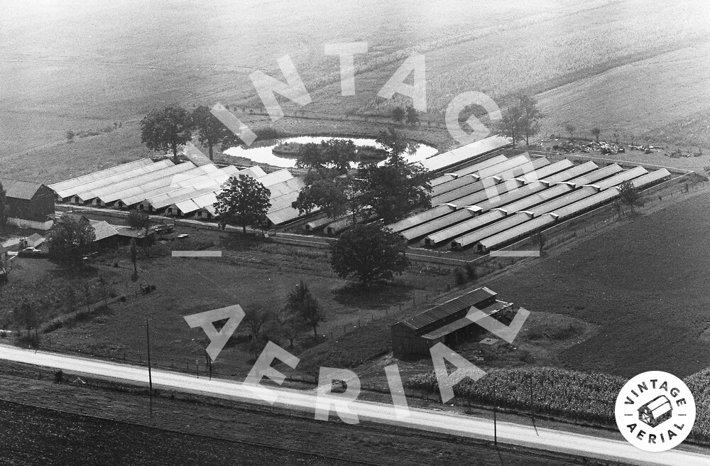 Vintage Aerial | Wisconsin | Racine County | 1964 | 39-CRA-24