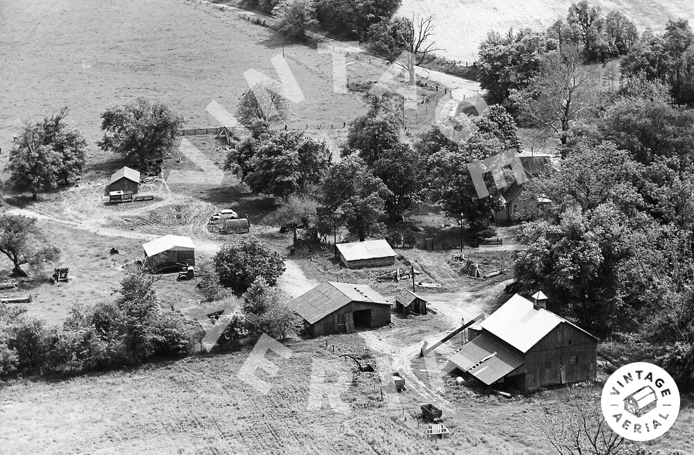 Vintage Aerial | Illinois | Cass County | 1967 | 25-ACA-16