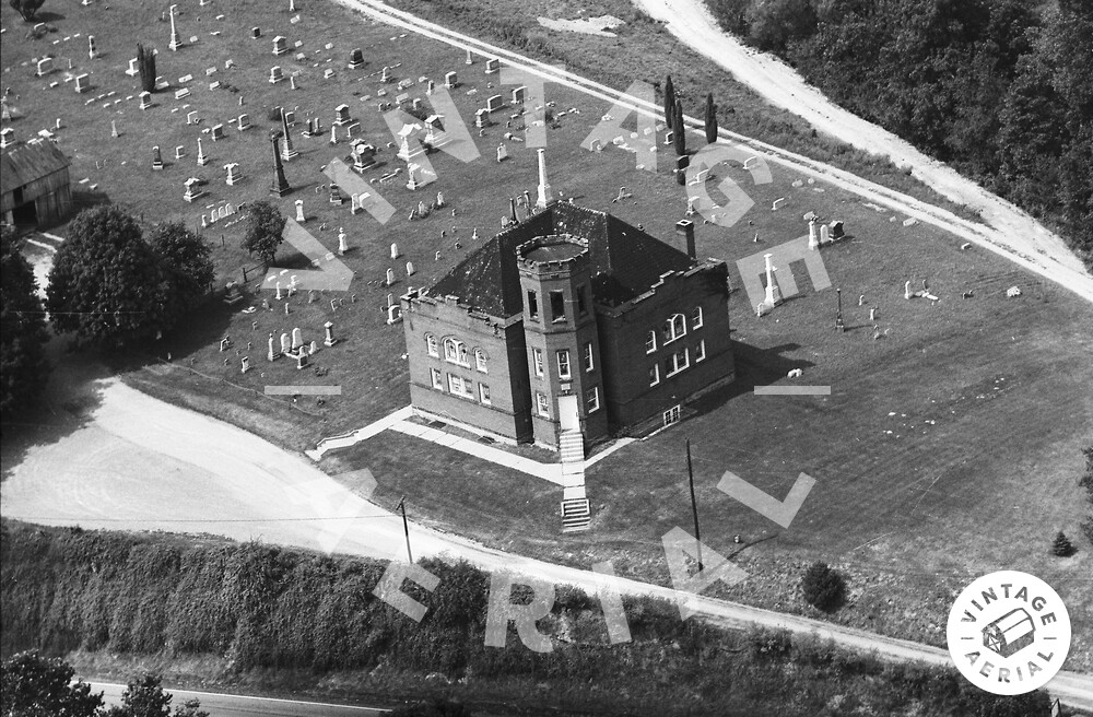 Vintage Aerial | Pennsylvania | Greene County | 1973 | 28-RGR-1