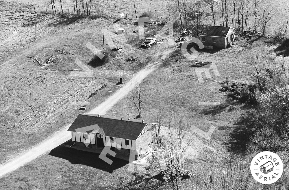 Vintage Aerial | Indiana | Posey County | 1980 | 51-BPOS-6