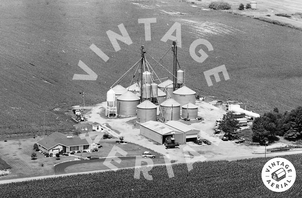 Vintage Aerial | Indiana | Pulaski County | 1982 | 37-LPU-6