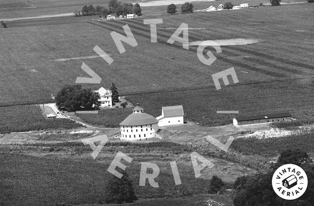 Vintage Aerial | Indiana | Delaware County | 1976 | 23-EDL-7