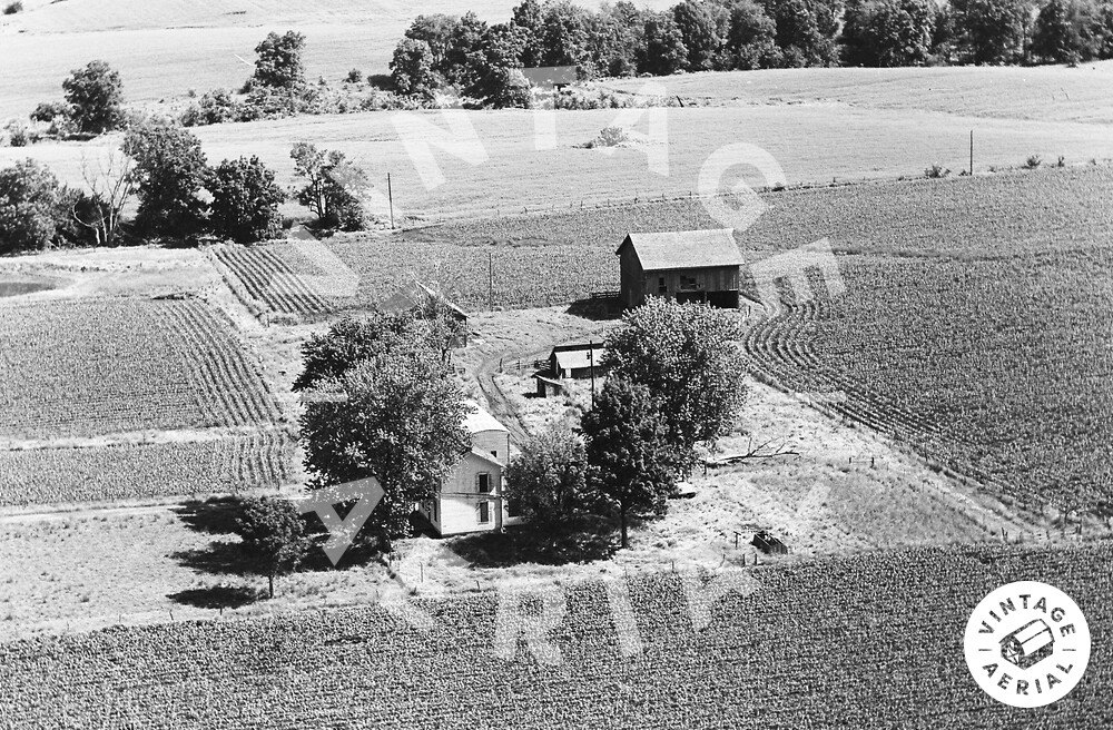 Vintage Aerial | Illinois | Adams County | 1967 | 5-AAD-33