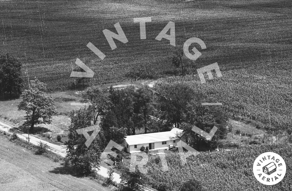 Vintage Aerial | Indiana | Delaware County | 1976 | 65-EDL-34