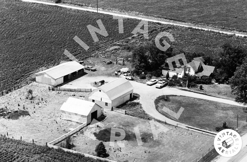 Vintage Aerial | Illinois | Vermilion County | 1966 | 41-FVE-13