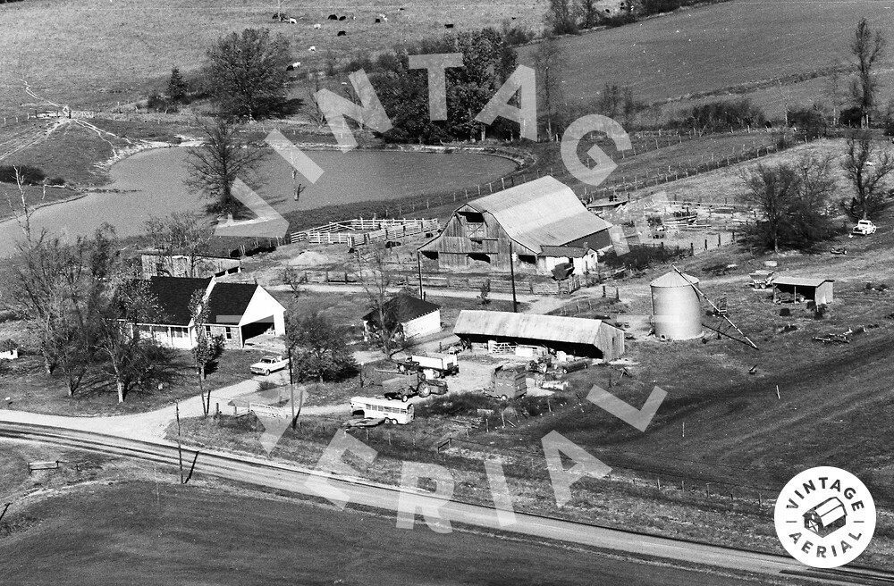 Vintage Aerial | Missouri | Stoddard County | 1975 | 51-HST-35