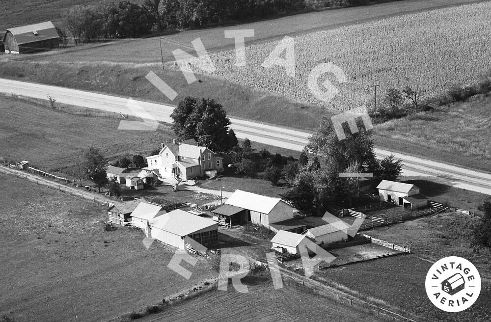Vintage Aerial | Wisconsin | Green Lake County | 1976 | 42-WGR-3