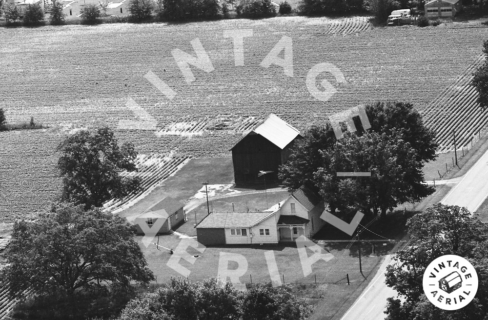 Vintage Aerial | Indiana | Delaware County | 1976 | 7-EDL-20