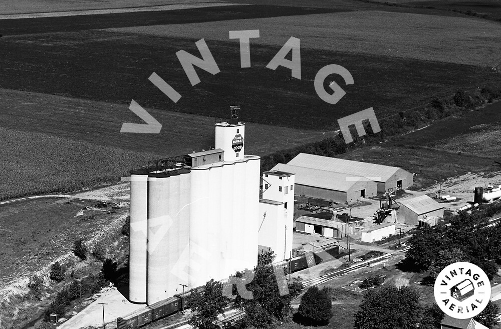 Vintage Aerial | Indiana | Newton County | 1966 | 4-BNE-12