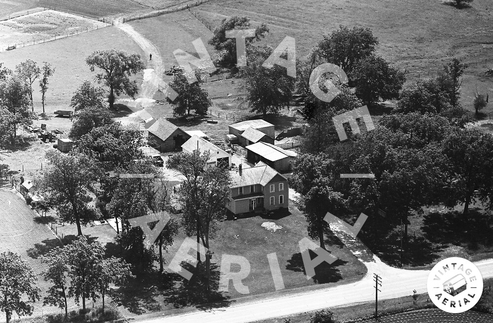 Vintage Aerial | Illinois | Lee County | 1965 | 33-BLE-5