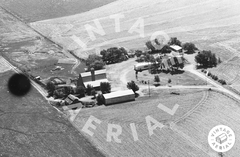 Vintage Aerial | Kansas | Harper County | 1968 | 1-SHP-1