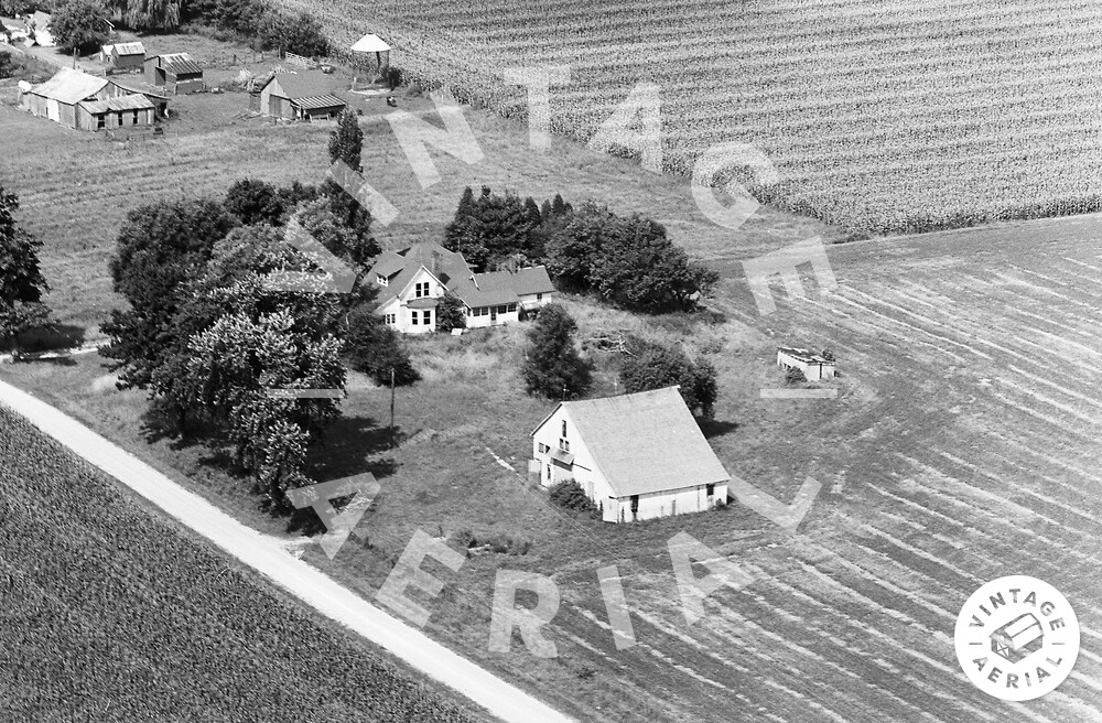 Vintage Aerial | Illinois | Vermilion County | 1972 | 73-KVE-16