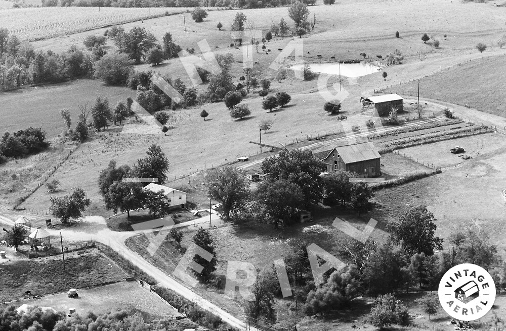 Vintage Aerial | Missouri | Clark County | 1971 | 24-PCL-6