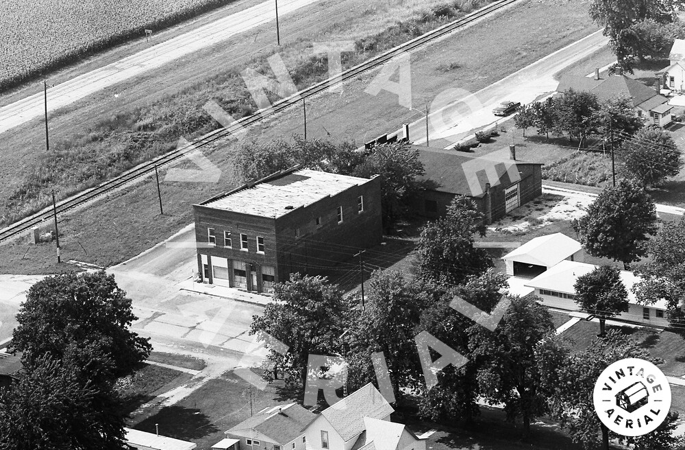 Vintage Aerial | Illinois | Vermilion County | 1972 | 51-KVE-29