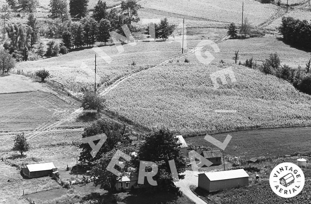 Vintage Aerial | Indiana | Whitley County | 1966 | 13-BWH-26