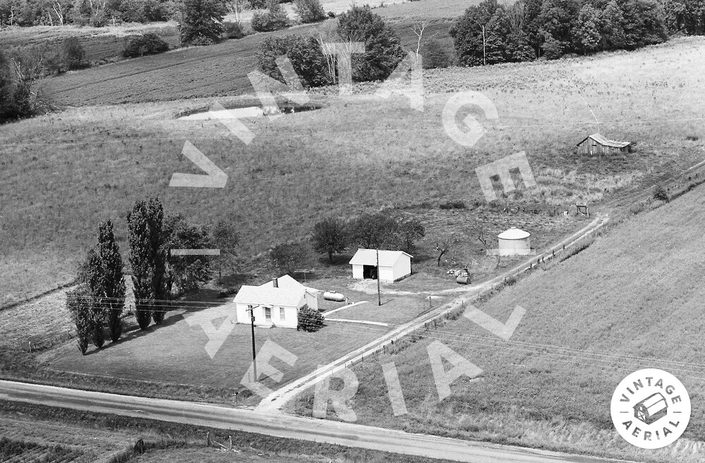 Vintage Aerial | Missouri | Ralls County | 1970 | 4-ORA-7