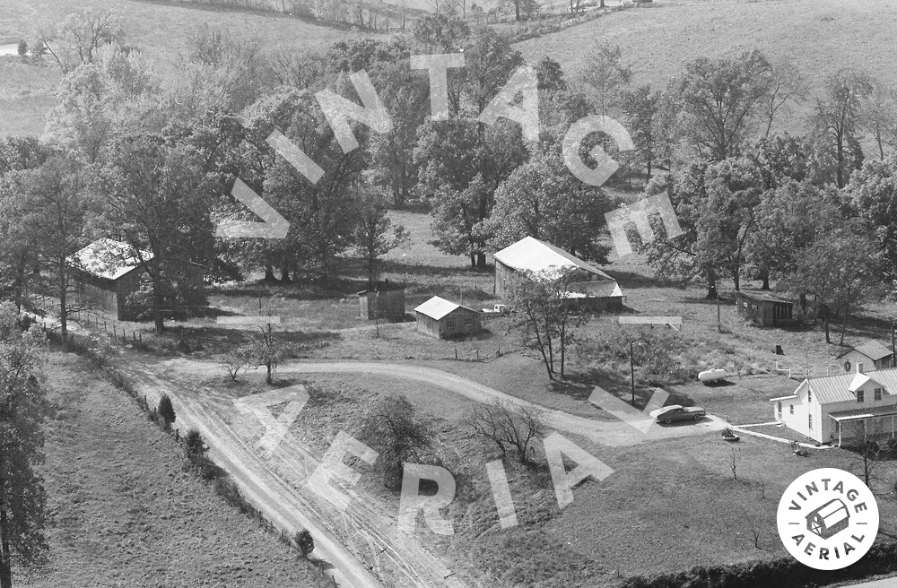Vintage Aerial | Kentucky | Nelson County | 1977 | 43-TNE-27