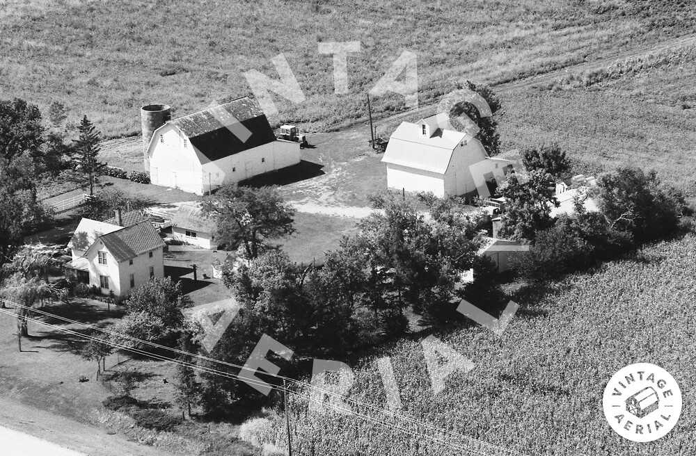 Vintage Aerial | Iowa | Hamilton County | 1980 | 15-XHAM-18