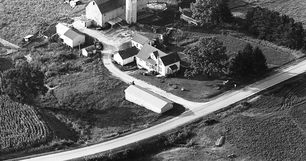 Vintage Aerial | historic aerial photography of rural American farms ...