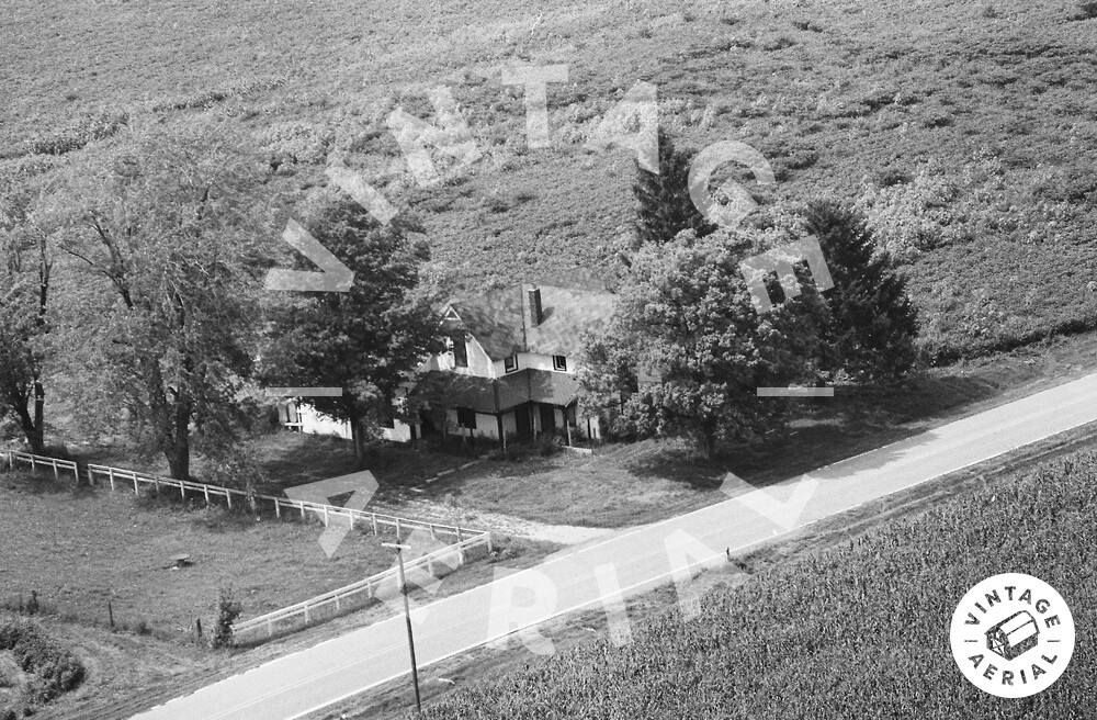 Vintage Aerial | Indiana | Clinton County | 1977 | 35-HCL-11