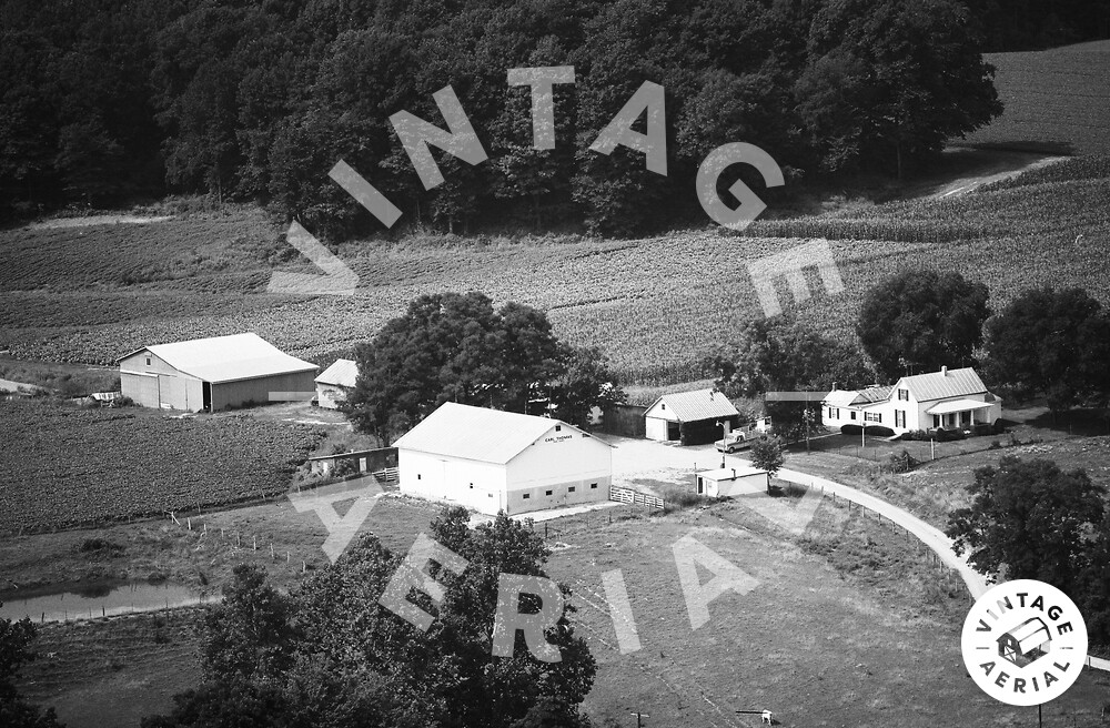 Vintage Aerial | Indiana | Ripley County | 1977 | 38-HRI-7