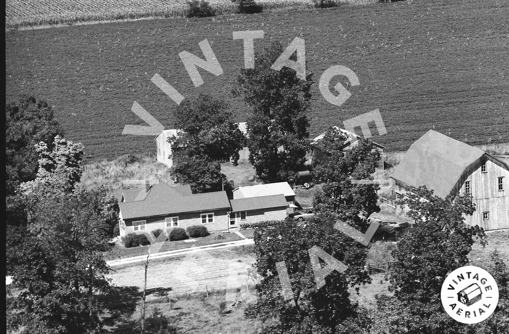 Vintage Aerial | Indiana | Clinton County | 1973 | 75-TCL-1