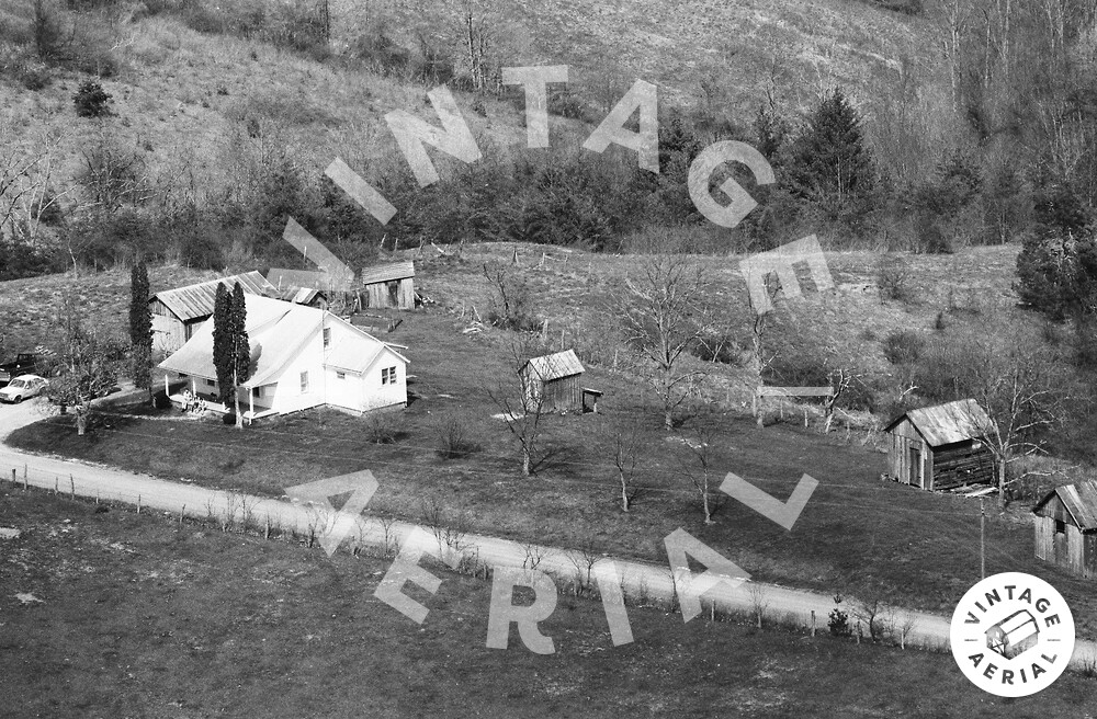 Vintage Aerial | Virginia | Carroll County | 1987 | 44-FCA-17