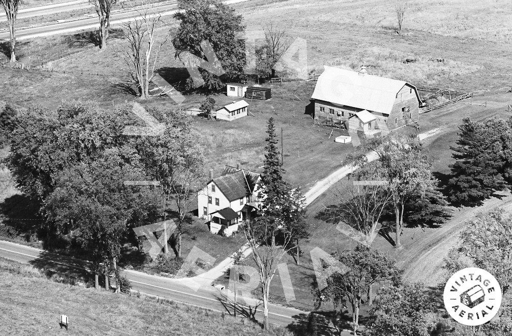 Vintage Aerial | Vermont | Chittenden County | 1967 | 12-RCH-5