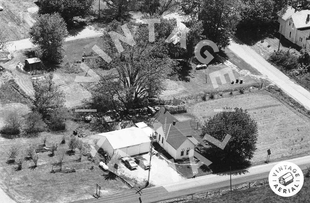 Vintage Aerial | Indiana | Jackson County | 1984 | 7-NJA-6