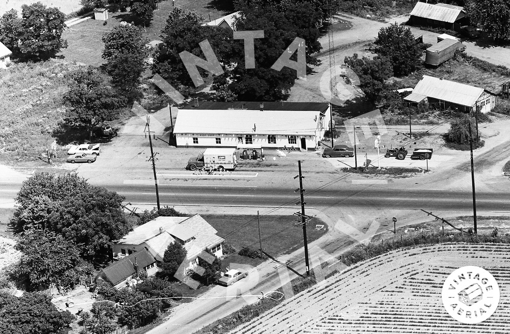 Vintage Aerial | Indiana | Johnson County | 1970 | 51-KJO-28