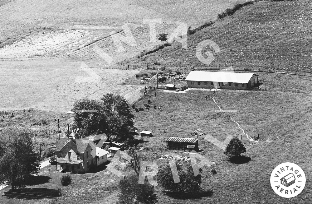 Vintage Aerial | Indiana | Orange County | 1976 | 16-EOR-15