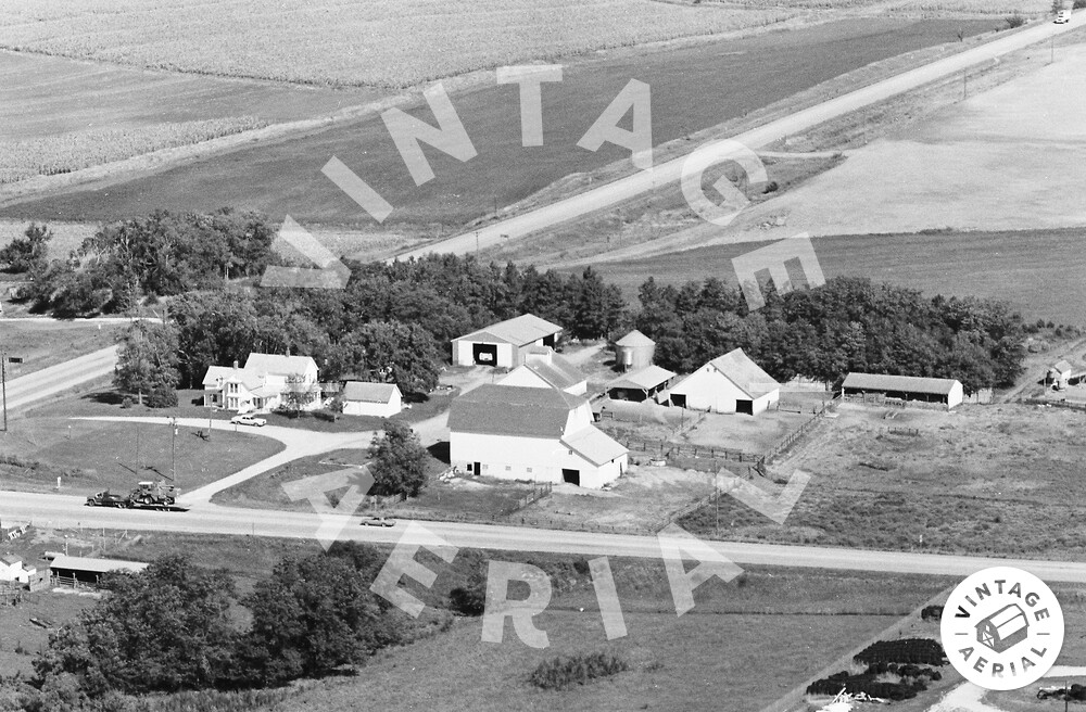 Vintage Aerial | Nebraska | Otoe County | 1980 | 39-WOT-31